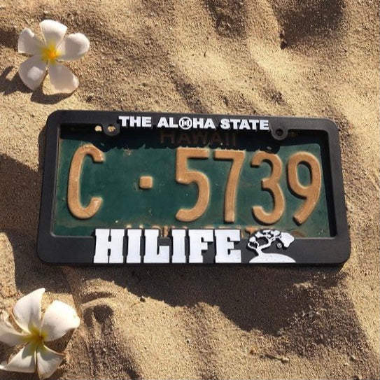 License Plate Frame – HiLife Store