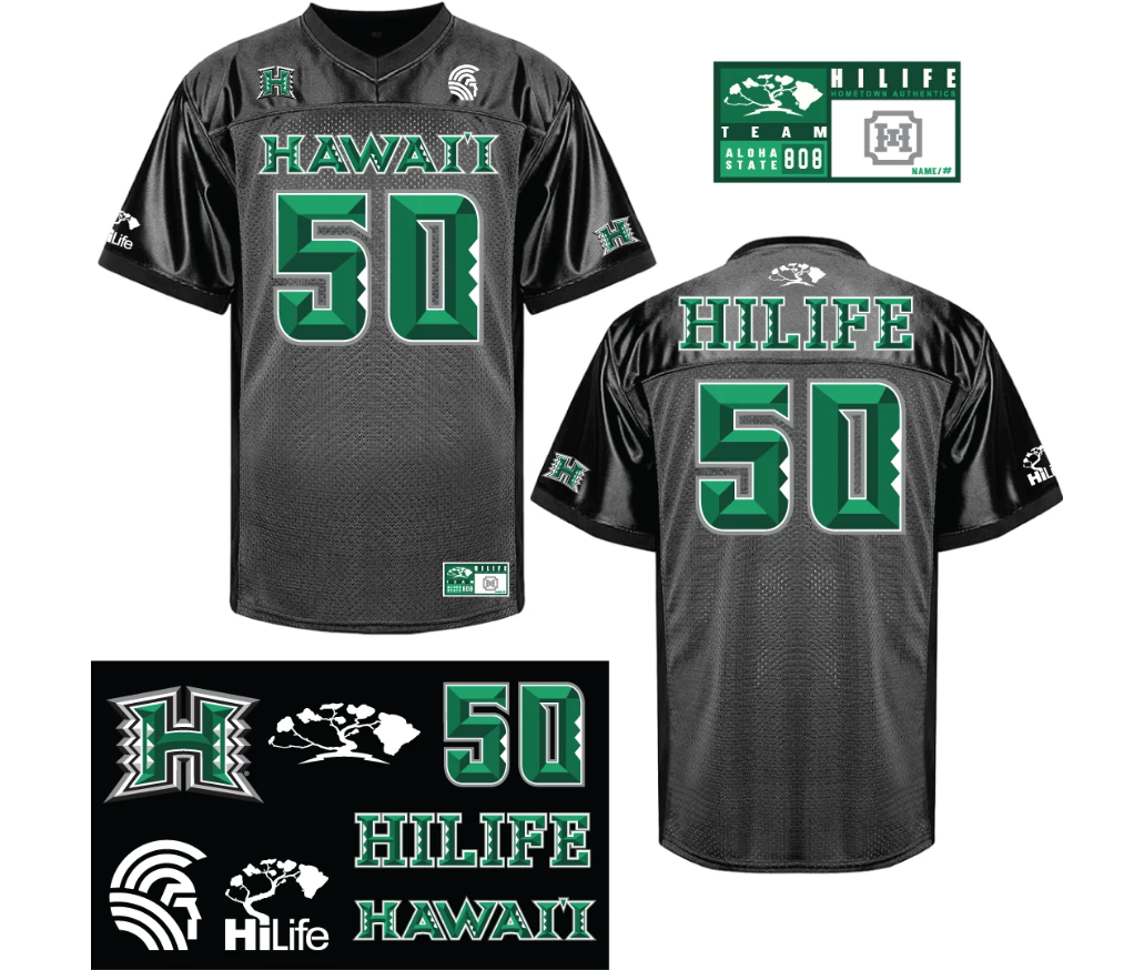 UH x HiLife Football Jersey (H3D) – HiLife Store